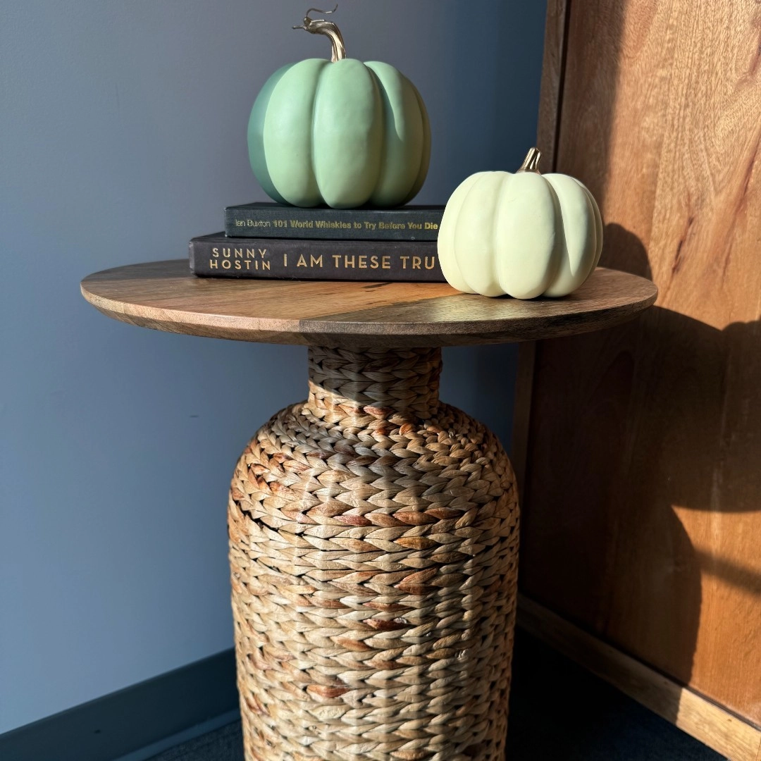 How to Decorate Your Accent Table for Fall - Blog